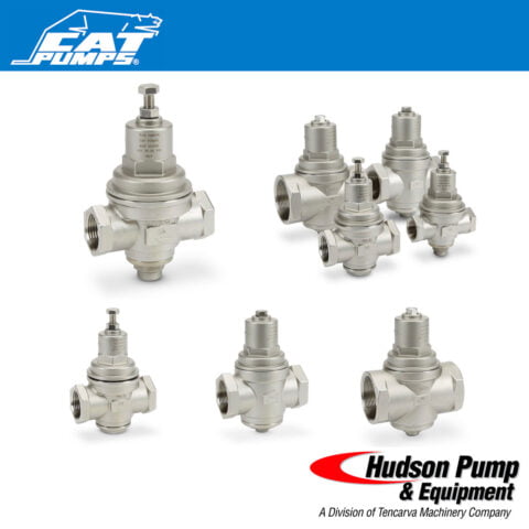 Cat Pumps Adjustable Inlet Pressure Regulators - Hudson Pump & Equipment